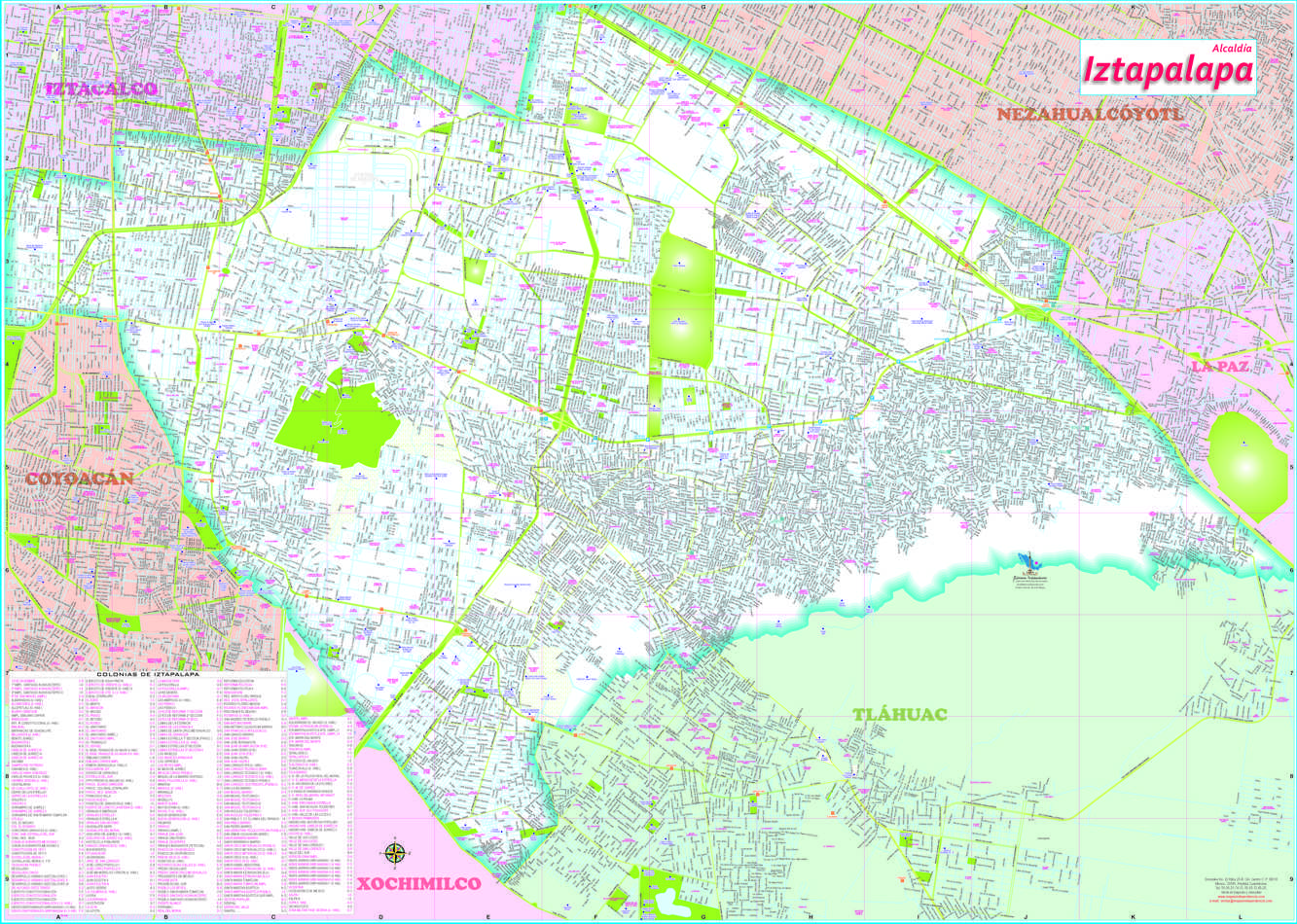 Alcaldía Iztapalapa – Mapas Independencia